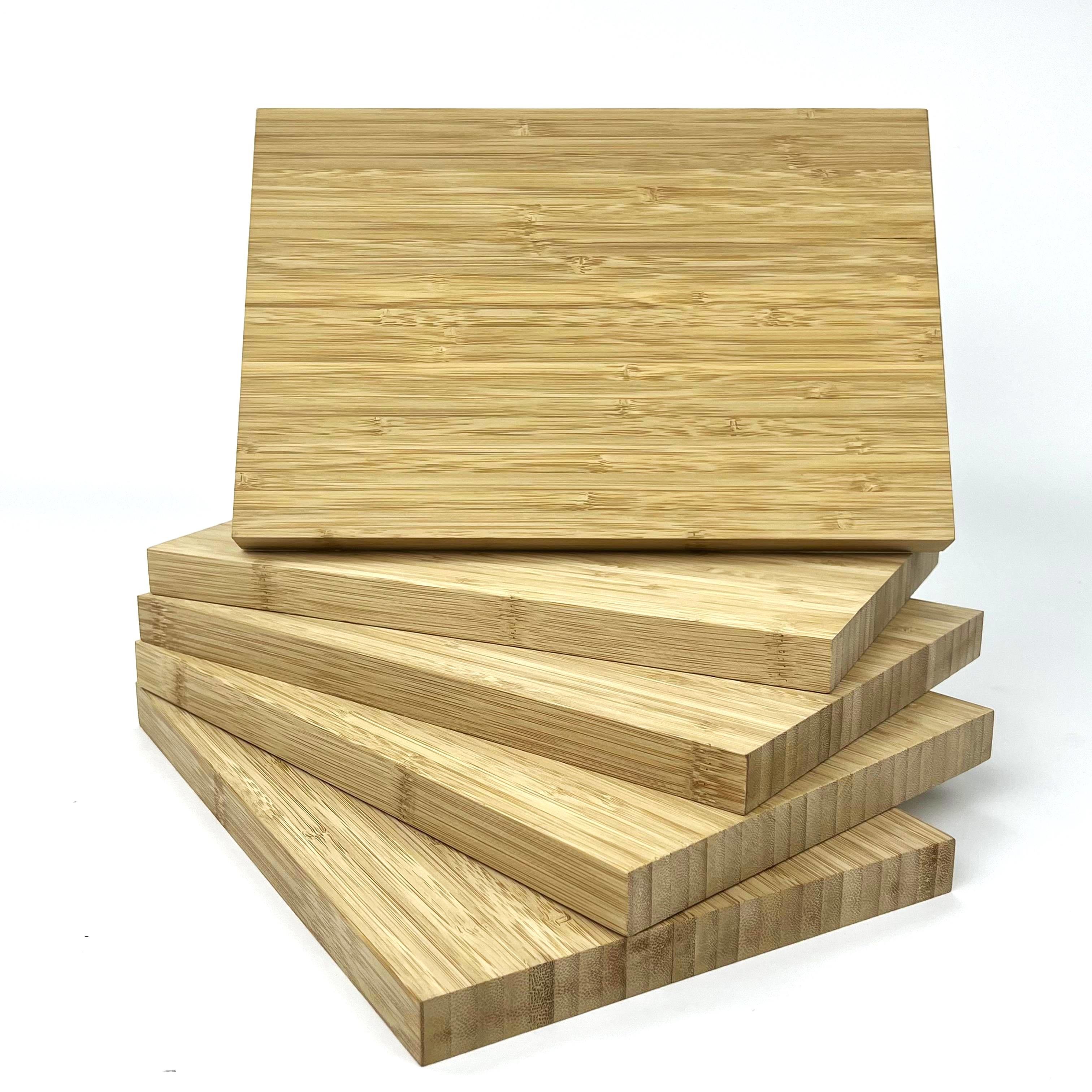3mm -20mm Panel Kayu Bambu Padat